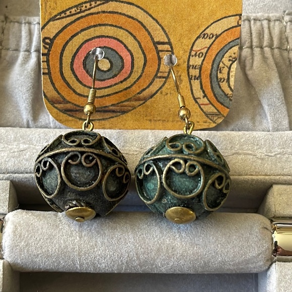 Jewelry | Art Deco Steam Punk Patina Balls | Poshmark